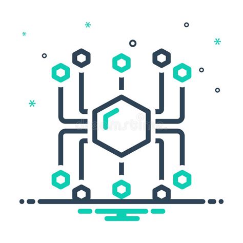 Mix Icon For Technology Automation And Machinery Stock Vector