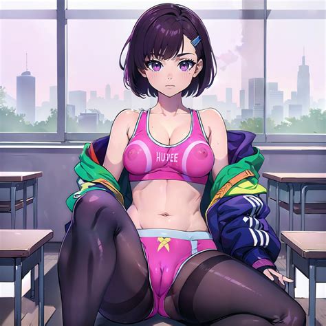 Rule 34 Ai Generated Leggings Leggings Under Shorts Mikazuki Shizuka