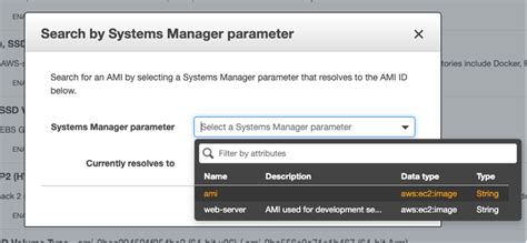 Using System Manager Parameter As An Alias For Ami Id Aws Compute Blog