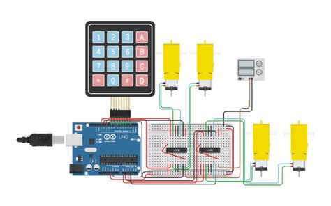 Circuit Design Uart Tinkercad