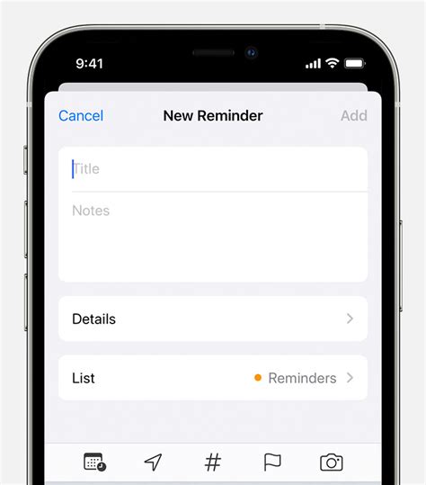 Use Reminders On Your Iphone Ipad Or Ipod Touch Apple Support Za