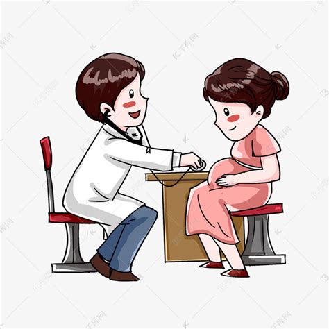 妇产科医生检查孕妇素材图片免费下载 千库网