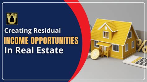 Creating Residual Income Opportunities In Real Estate