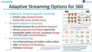 Adaptive Streaming State Of The Art And Challenges Ahead PPT