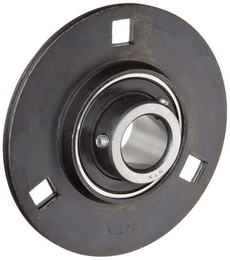 Ntn Aspf205 100 Light Duty Flange Bearing 3 Bolts Setscrew Lock Non