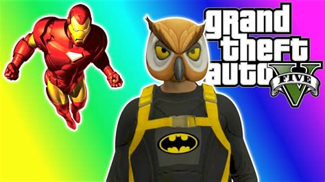 Vanossgaming Vanoss Gta 5 Online Funny Moments Bat Owl And The