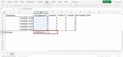 how to analyze quantitative data in excel sheetaki