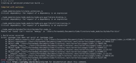 Build Fails When Importing Firestore And Using Target Serverless · Issue 8797 · Vercelnextjs