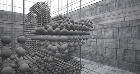 Premium Photo Abstract Architectural Concrete Interior From An Array