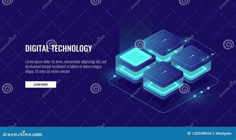Personal Data Protection Server Room Datacenter Concept Bigdata