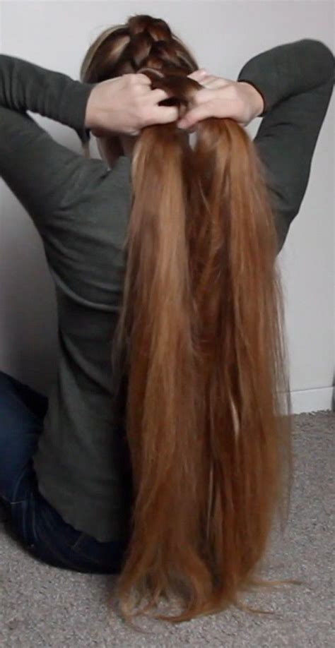Video Floor Show Dutch Braid Realrapunzels Long Hair Styles Dutch Braid Braids For Long