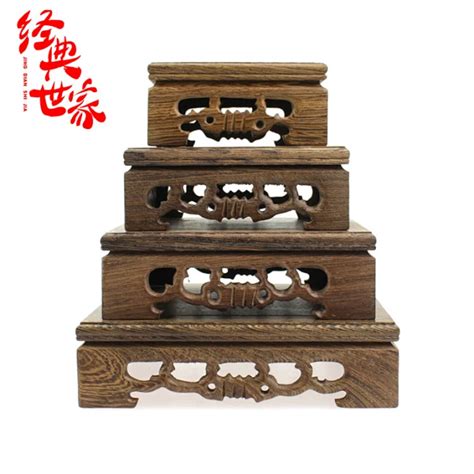 红木质奇石摆件底座正方形工艺品鸡翅木雕木座木托紫砂壶 淘宝网图片 红木工艺品图片素材 花瓣网