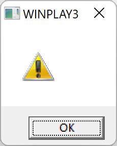 WinPlay Segfaults After Showing Blank Error Window Issue Otya Winevdm GitHub