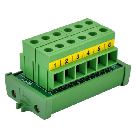 Screw Mount 30a 300v 4x4 Position Pluggable Terminal Block Distribution Module Oono D 1554p