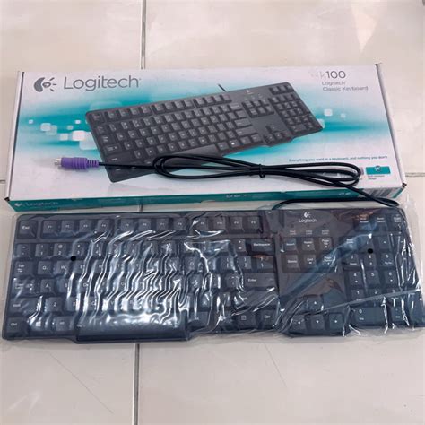 Jual Keyboard Ps 2 Logitech K100 Shopee Indonesia