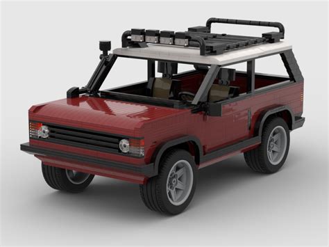 Lego Moc Range Rover Land Rover By Tophylegrand Rebrickable Build