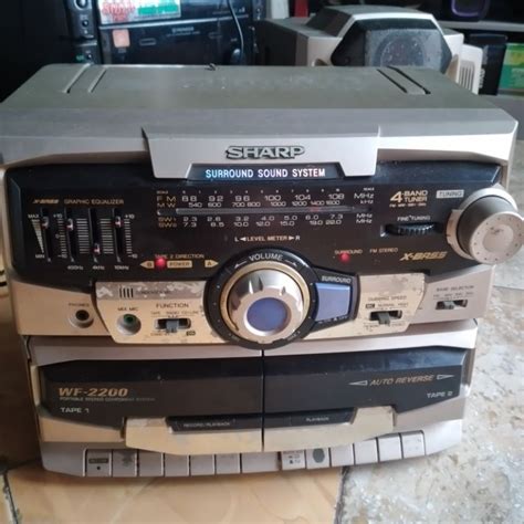 Jual Head Sharp Simba Wf 2200 Radio Aux Normal Tape Off Perlu Service Shopee Indonesia