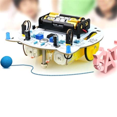Diy Mini Cat Line Follower Tracking Robot Buy Online Electronic