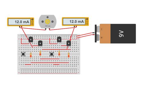 Circuit Design 13 Lab H Bridge Tinkercad