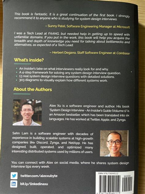System Design Interview Volume 2 From Alex Xu Hobbies And Toys Books