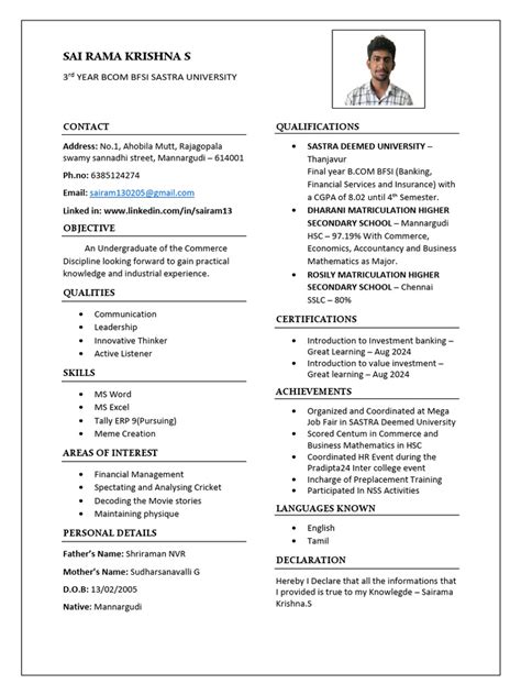 125136072 Sai Rama Krishna Resume Pdf