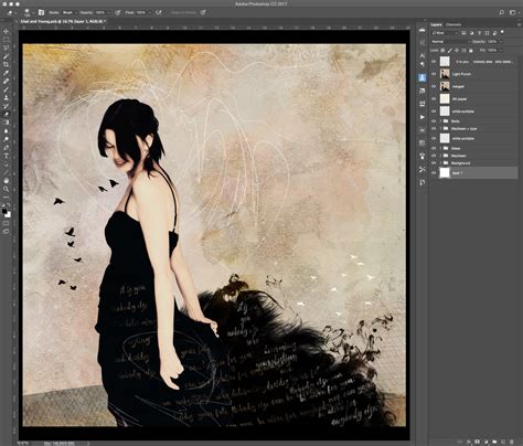 21 rasterize typ layer and add on top shift art