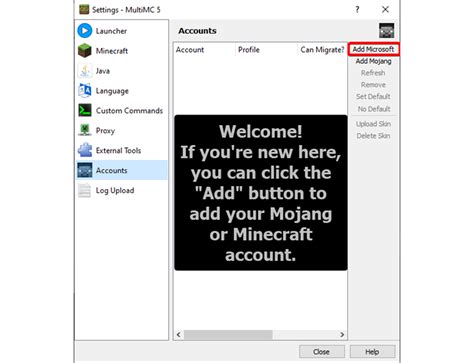 Setup With MultiMC