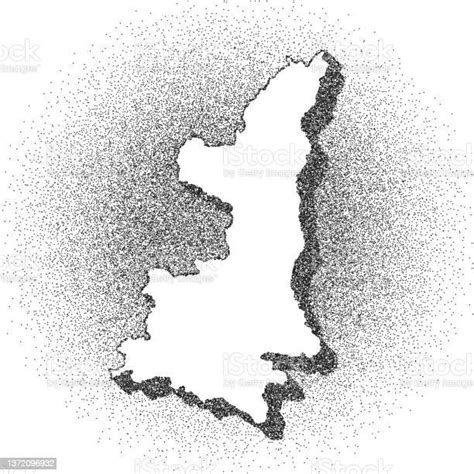 스티플드 산시지도 스티플링 아트 도트워크 점선 스타일 거친 필름 효과에 대한 스톡 벡터 아트 및 기타 이미지 거친 필름 효과 검은색 고풍스런 Istock