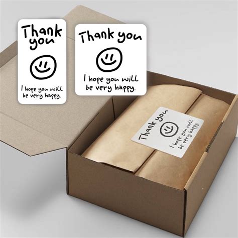 สติ๊กเกอร์ขอบคุณ Thank You Sticker St12 Craft House By Numalee Thaipick