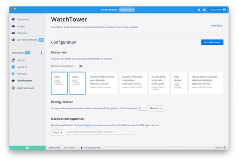 New Watchtower Docker Extension Docker Extensions Docker Community Forums