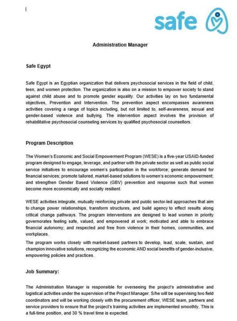 safe egypt on linkedin hiring