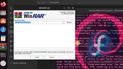 How To Install Winrar On Linux To Extract Rar Files Youtube