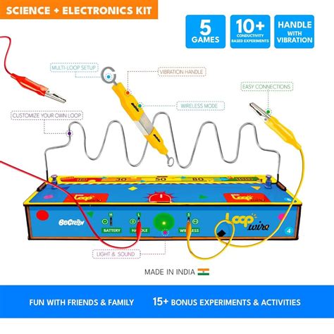 Becre V Loop Wire Game Science And Electronics DIY Kit