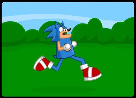 Dumb Running Sonic On Tumblr