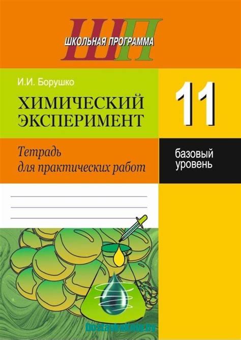 Химический эксперимент 11 класс Базовый уровень