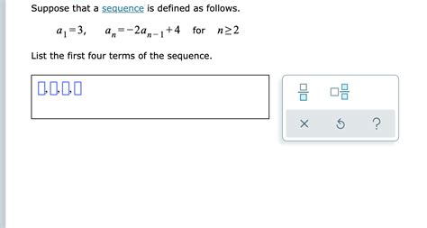 solved suppose that a sequence is defined as follows aj 3