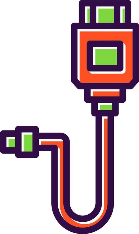 Hdmi Cable Vector Icon Design 31364833 Vector Art At Vecteezy