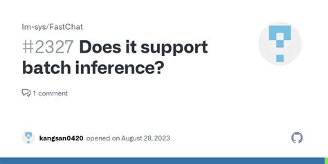 Does It Support Batch Inference Issue Lm Sys Fastchat Github