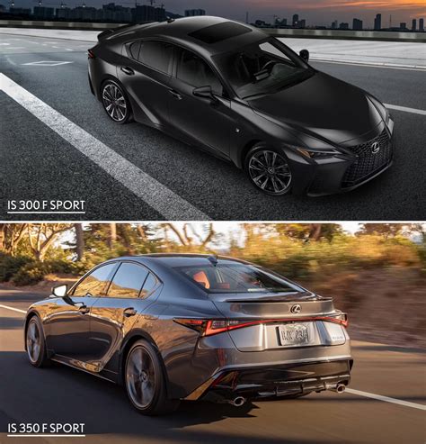 Lexus Is 300 Vs Lexus Is 350 Detailed Comparison