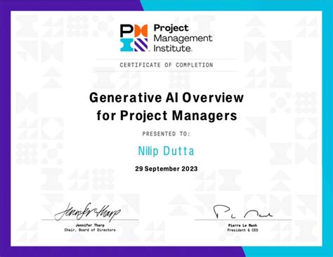 Nilip Dutta On Linkedin Genai Generativeai Pmi Projectmanagement