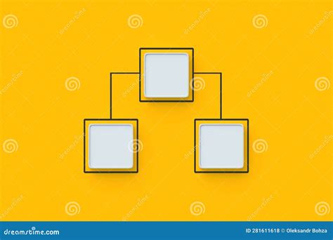 Management And Marketing Scheme Made From Empty Buttons Stock Illustration Illustration Of