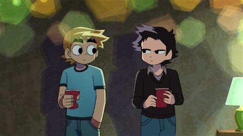 Wallace X Scott En 2024 Dibujos Animados Bonitos Scott Pilgrim Dibujos