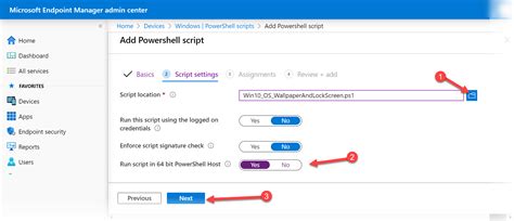 Intune Setting Custom Wallpaper And Lockscreen On Windows Devices With PowerShell And Azure