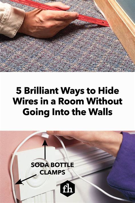 Ways To Hide Wires In A Room Without Going Into The Walls Hide Wires Hide Wires On Wall