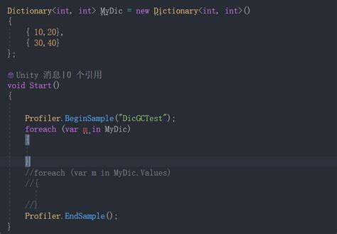unity3d c 中使用foreach的gc产出 2023年带数据 unity foreach gc csdn博客