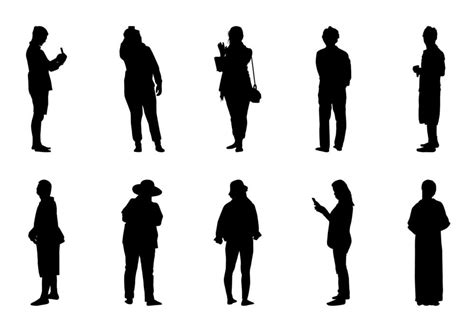 Human Silhouette Vector Art Icons And Graphics For Free Download