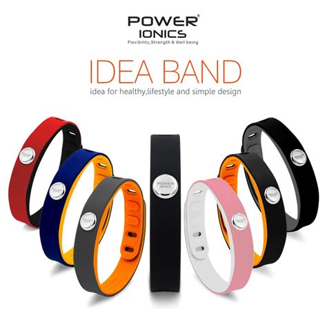Power Ionics 3000 이온 스포츠 방수 티타늄 팔찌 손목 밴드 수면 균형 개선 슬리밍