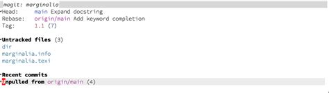 Magit 如何自动展开magit Status界面某个模块 Emacs General Emacs China