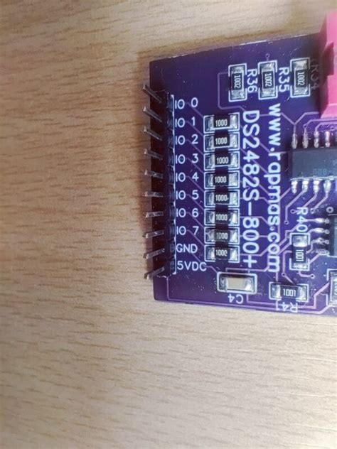 Ds2482s 800 I2c To 1 Wire Bridge Master Rapmas