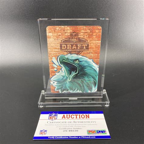 Nfl Eagles Nolan Smith 2023 Special Edition Draft Card 2 Of 2 The
